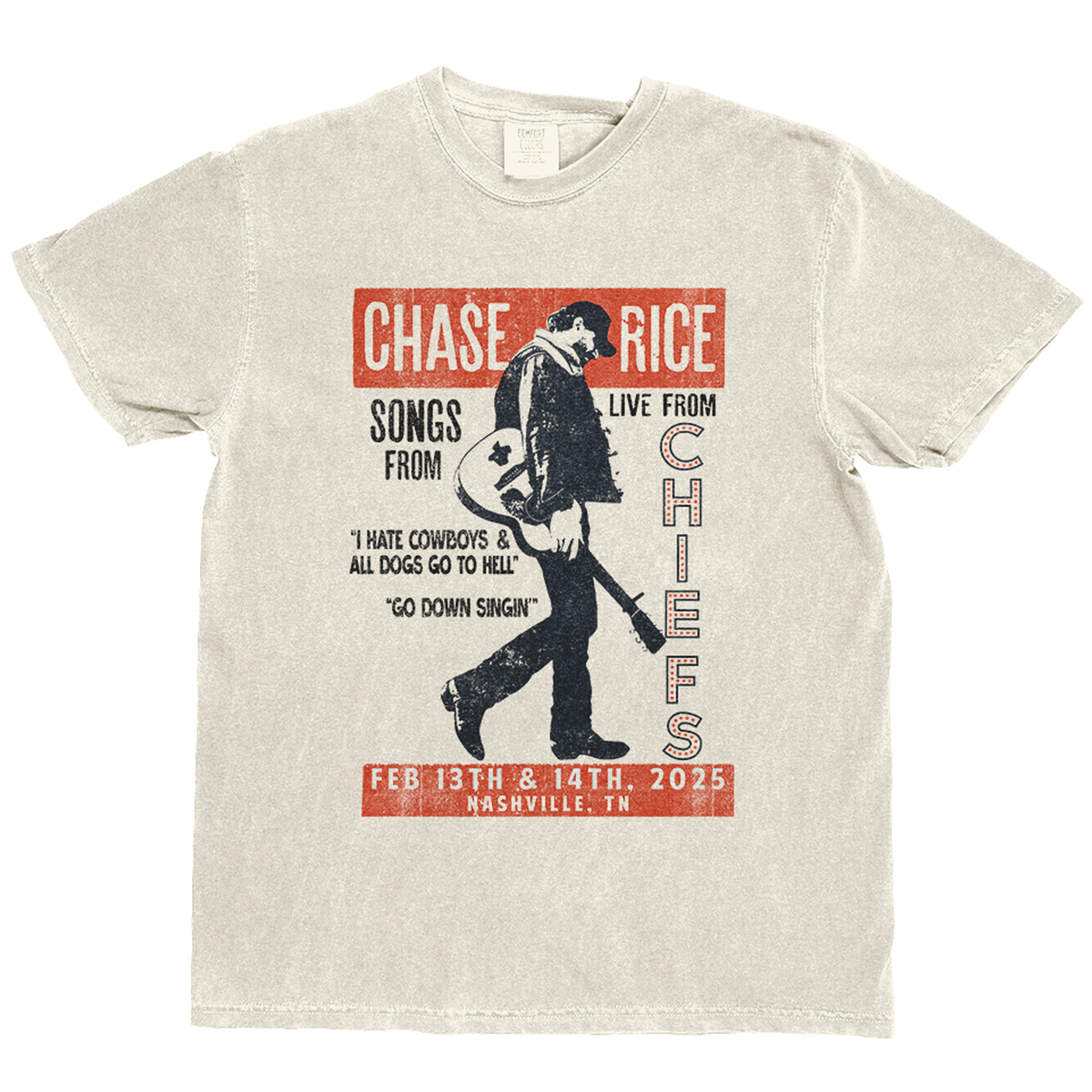 Chief's Tee | Chase Rice Official Merchandise