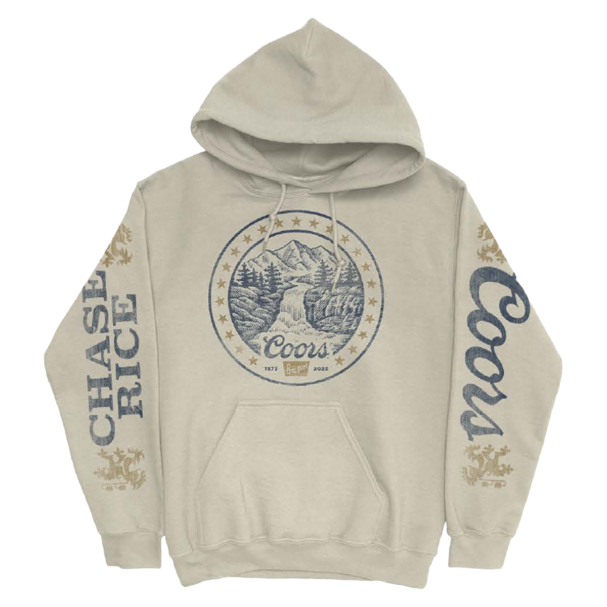 2023 Chase Rice Mountain Crest Hoodie | Chase Rice Official Merchandise
